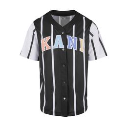 Karl Kani Hemd 'KM241-040-2' Herren Gr&ouml;&szlig;e XXS hellblau / pastellorange / schwarz / wei&szlig;