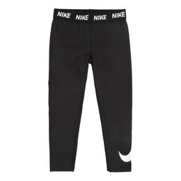 Nike Sportswear Leggings M&auml;dchen Gr&ouml;&szlig;e 92/98 schwarz / wei&szlig;