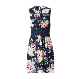 Vila Kleid 'MILINA' Damen Gr&ouml;&szlig;e 42 navy / gr&uuml;n / ros&eacute; / wei&szlig; Winterkleid