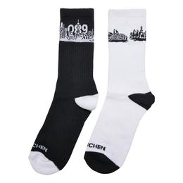 Mister Tee Socks 'Major City' female Black, White size 47-50