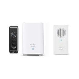 Eufy Video Doorbell Dual + HomeBase 2 + Doorbell Chime