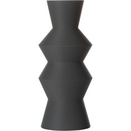 3D Vase Dekovase Asta 30cm Nachhaltige Deko Vase Pampasgras Trockenblumen