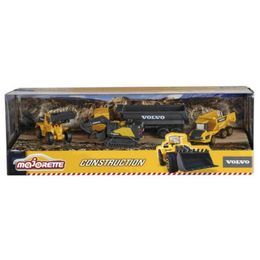 Majorette Spielzeug-Bagger Construction Volvo 4er Pack Geschenkset 212057287