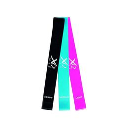 XQMAX Hantel Xq max Widerstandsfähiges Gummiband XQ Max 3 Widerstandsstufen 3 Stück