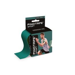 Pino Kinesiologie-Tape Pinotape Sport Kinesiologie Tape Green Dunkelgrün 5 cm x 5 m (1-St)