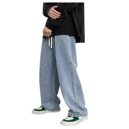 KIKI Haremshose Herren Hip Hop Jeans Hose Original Hosen Männer Baggy Jeans