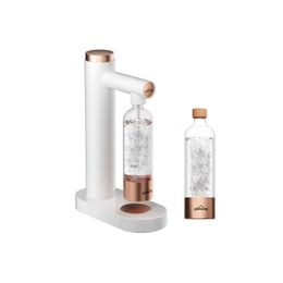 HOMELUX Wassersprudler Sprudelwasser Maschine Mit 2 x 1L PET-Flaschen Bpa-Frei