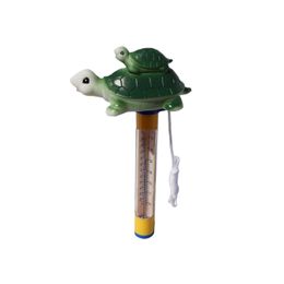 GlobaClean Schwimmthermometer Pool Thermometer Schildkröte