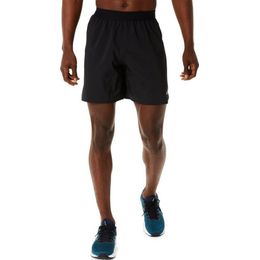 asics Laufhose ROAD 2-N-1 7IN SHORT PERFORMANCE BLACK/CARRIER GREY