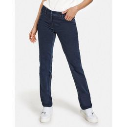 Gerry Weber Stretch-Jeans 5-Pocket Jeans Straight Fit Kurzgröße