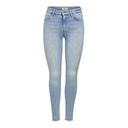 Only Skinny-fit-Jeans ONLBLUSH LIFE MID SK ANK RAW REA306