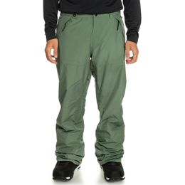 Snowboardhose Quiksilver "Mission GORE-TEX" Gr. L, grün (laurel wreath) Herren Hosen Snowboardhosen