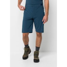 Outdoorhose Jack Wolfskin "PRELIGHT SHORT M" Gr. S (48), Normalgrößen, blau (dark, sea) Herren Hosen Outdoorhosen