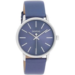 Quarzuhr Oozoo Armbanduhren blau (dunkelblau) Damen Quarzuhren