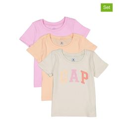 GAP 3er-Set: Shirts in Rosa - 74/80