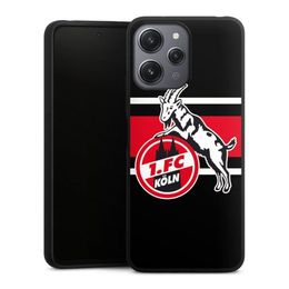 DeinDesign Handyhülle 1. FC Köln Offizielles Lizenzprodukt Colour Stripes 1.FC, Xiaomi Redmi 12 Silikon Hülle Premium Case Handy Schutzhülle, schwarz
