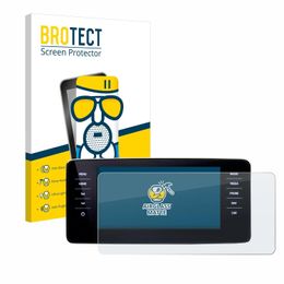 BROTECT Displayschutzglas Schutzglas für Skoda Kamiq 2021, Schutzfolie Display Schutz Glas Folie matt, weiß