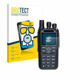 BROTECT Displayschutzglas Schutzglas für AnyTone AT-D878UV II Plus, Schutzfolie Display Schutz Glas Folie matt, weiß