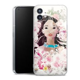 DeinDesign Handyhülle Pocahontas Disney Offizielles Lizenzprodukt Colors Of The Wind, Nothing Phone 1 Silikon Hülle Bumper Case Handy Schutzhülle