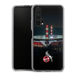 DeinDesign Handyhülle 1. FC Köln Stadion Offizielles Lizenzprodukt Köln Stadion Nacht, Huawei Honor 20 Pro Silikon Hülle Bumper Case Handy Schutzhülle