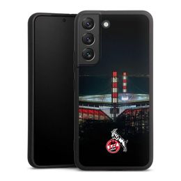 DeinDesign Handyhülle 1. FC Köln Stadion Offizielles Lizenzprodukt Köln Stadion Nacht, Samsung Galaxy S22 Silikon Hülle Premium Case Handy Schutzhülle