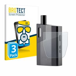 BROTECT Displayschutzglas Schutzglas für Wolkenkraft Fenix Pro, 3 Stück, Schutzfolie Display Schutz Glas Folie matt, weiß