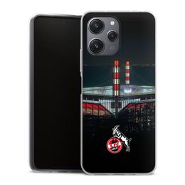 DeinDesign Handyhülle 1. FC Köln Stadion Offizielles Lizenzprodukt Köln Stadion Nacht, Xiaomi Redmi 12 Silikon Hülle Bumper Case Handy Schutzhülle