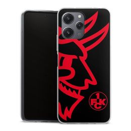 DeinDesign Handyhülle Offizielles Lizenzprodukt 1.FCK Dauerkarte, Xiaomi Redmi 12 Silikon Hülle Bumper Case Handy Schutzhülle, weiß