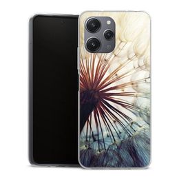 DeinDesign Handyhülle Pusteblume Fotografie Blumen Dandelion 1, Xiaomi Redmi 12 Silikon Hülle Bumper Case Handy Schutzhülle, weiß