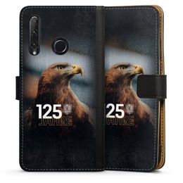DeinDesign Handyhülle Eintracht Frankfurt 125 Jahre Eintracht Offizielles Lizenzprodukt, Huawei Honor 20 Lite Hülle Handy Flip Case Wallet Cover