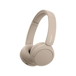 Sony WH-CH520, On-ear Kopfhörer Bluetooth Beige