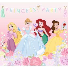 Disney Fototapete "Prinzessinnen Party" Tapeten Gr. B/L: 3 m x 2,8 m, bunt Fototapeten