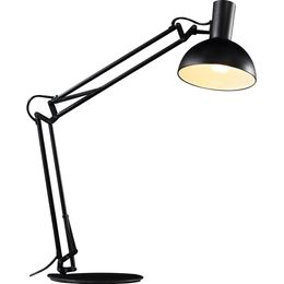 Tischleuchte design for the people "ARKI" Lampen Gr. 1 flammig, Ø 20 cm Höhe: 52 cm, schwarz Schreibtischlampe Schreibtischlampen