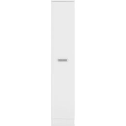 Wiho-Küchen Apothekerschrank WIHO KÜCHEN "Husum" Schränke Gr. B/H/T: 30 cm x 165 cm x 57 cm, 1 St., weiß (front und korpus: weiß) Apothekerschränke