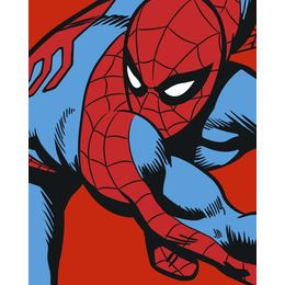 Komar Vliestapete "Marvel PowerUp Spider-Man Watchout" Tapeten Gr. B/L: 200 m x 250 m, Rollen: 1 St., bunt (bunt, bunt) Vliestapeten