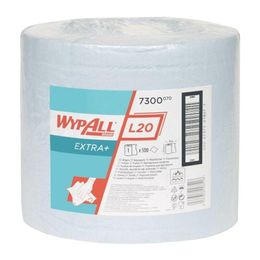 Kimberly-Clark - Wischtuch wypall L20 7300 L380xB235ca. mm blau 2-lagig