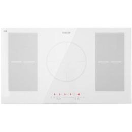 Klarstein Induktionskochfeld, Glaskeramik Kochfeld, Induktionskochfeld mit 5 Platten, Einbau-Induktionskochfeld mit Touch-Display, Digitalanzeige und