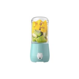 Handlicher kabelloser tragbarer Mixer mini Entsafter Cup Großhandel usb Saftbecher Obstbecher Mini, Blau