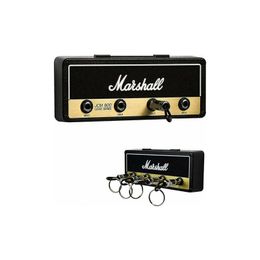 Eting - Wandschlüsselhalter, myshell J800 Gitarrenverstärker Haken Wandhalterung Haushaltsgegenstände (schwarzes Schlüsselhalter-Set)