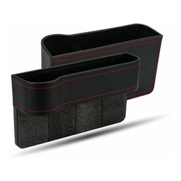 2er-Pack seitliche Aufbewahrungsbox für Autositze, Organizer für Autositze, Aufbewahrungsbox für linke und rechte Autositze.