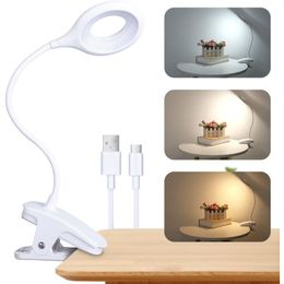 Xiiw - led Klemmleuchte Leselampe flexibel Dimmbar Tischlampe Schreibtisch 5W