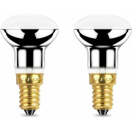 2er-Pack 30 w E14 ses Edison Lavalampen-Reflektor-Glühbirne, warmweiß, 2700 k, 250 Lumen