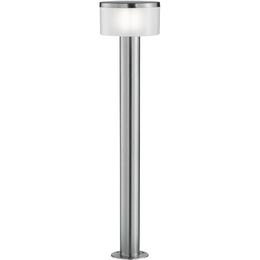 REALITY LEUCHTEN RealityTrio LED-Wegeleuchte RL128, Standlampe Außenleuchte Gartenlampe, 11W 94cm - grey