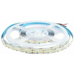 V-TAC - LED-Streifen SMD2835 18W/m 5m 238 LED/m 135LM/W 24V 6500K IP20 10mm