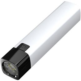 Fvbjd - Wiederaufladbare USB-Taschenlampe – kleine und helle LED-Taschenlampen, weiß