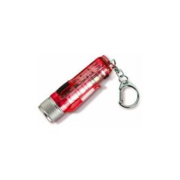 Amirror Smart Ug - Rot, kleine leistungsstarke Mini-LED-Taschenlampe mit Schlüsselanhänger, wiederaufladbare Typ-C-Taschenlampen, IP65 wasserdicht,