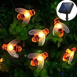 50 LED-Solar-Garten-Lichterkette, 7 m, 8 Modi, wasserdicht, draußen und drinnen, Zaun, Rasen, Terrasse, Sommerparty, Weihnachten, Urlaub (warmweiß)