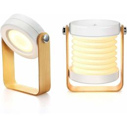 Lycxames - Dimmbare Touch-Licht-Nachttischlampe, tragbare sichere Nachtlicht-Nachttisch-Nachttischlampen