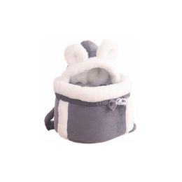 Winter Warme Haustier Tasche Plüsch Katze Kutsche Tragbare Tragbare Kleine Hund Tasche Brust Tasche Welpen Kutsche Katze Kutsche