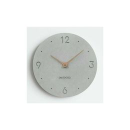 Keine tickende Wanduhr Die Uhr ohne Sekundenzeiger Absolut leise 12' (29cm × 29cm), Ideales Wohnaccessoire (Grau2)
